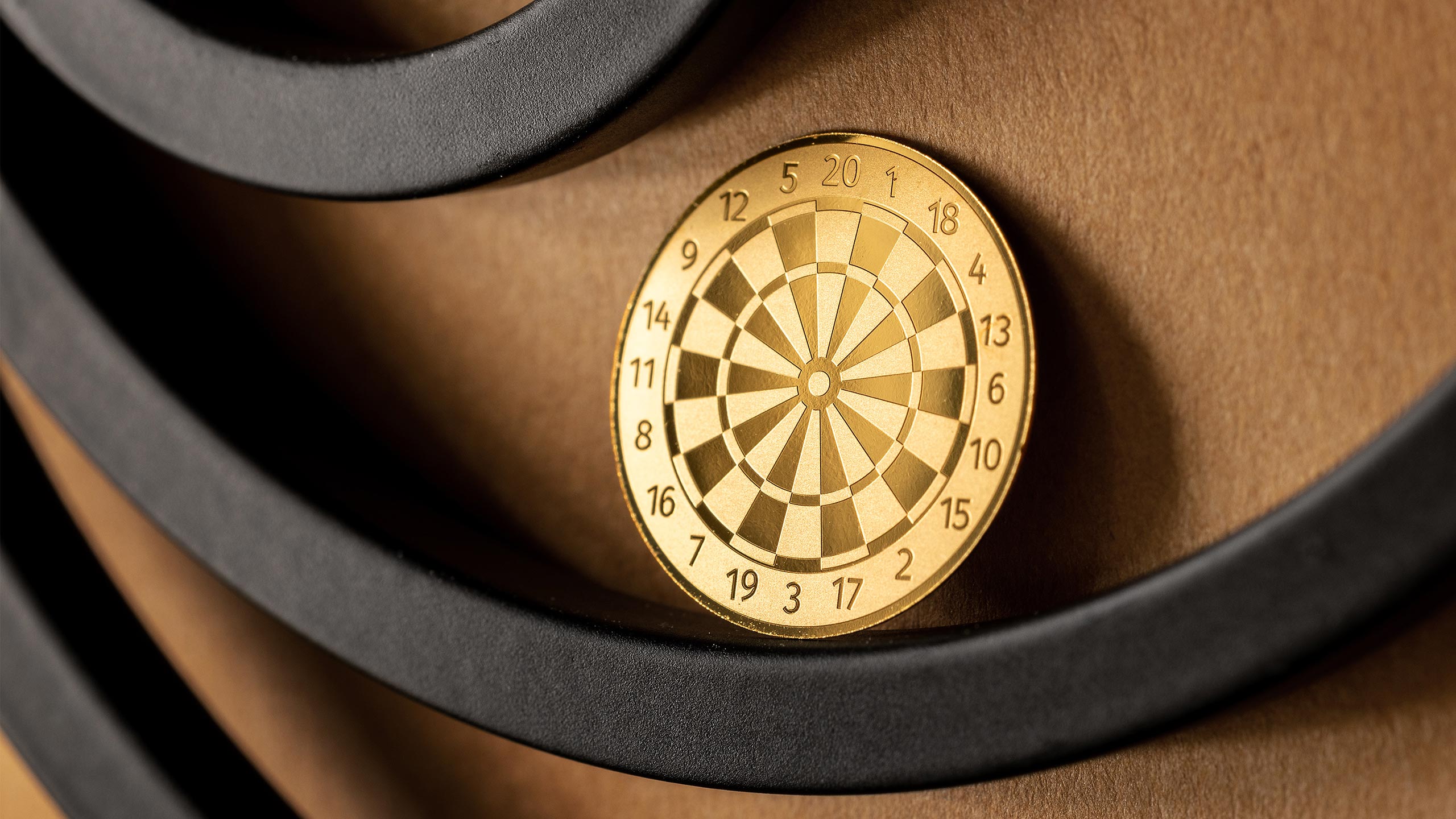 Golden Highlights - Darts coin - Collectors Club of Great Britain