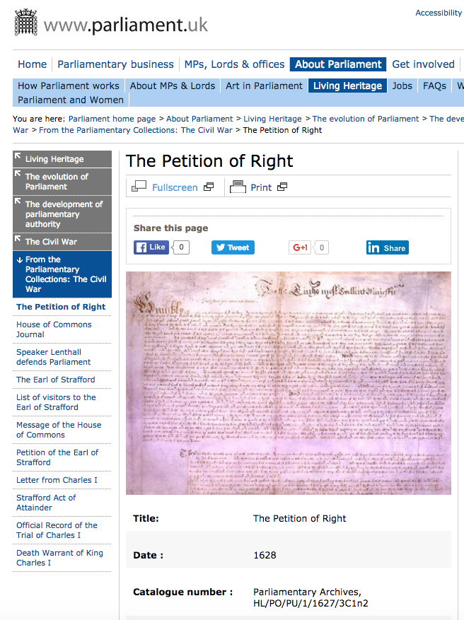 Petition Of Right