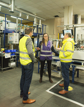 Maya Ellis MP Visits Baxi’s Preston Production Facility - ACR Journal