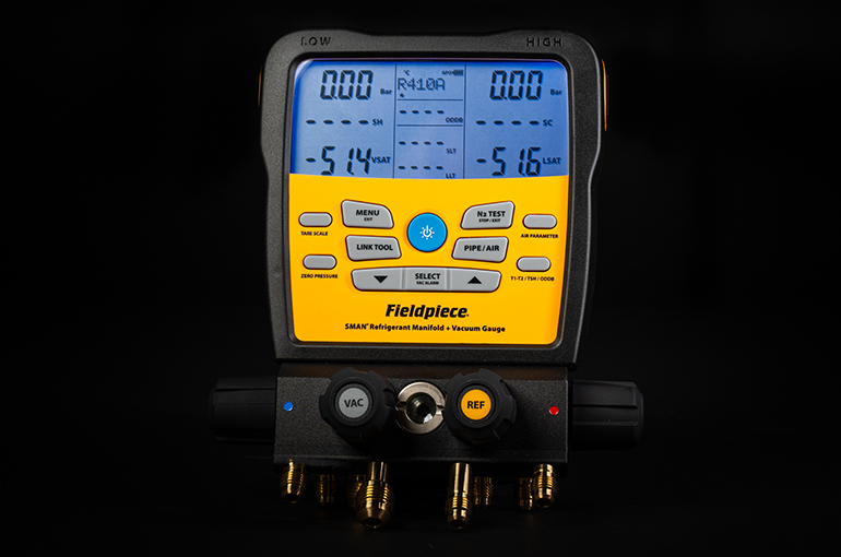 Next-gen Fieldpiece digital manifolds certified for safe use With A2L ...