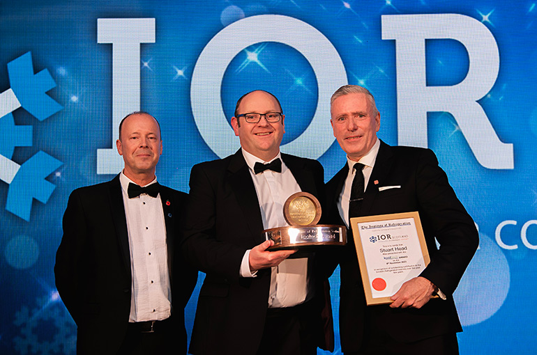 Stuart Head honoured at IOR Scotland Dinner - ACR Journal