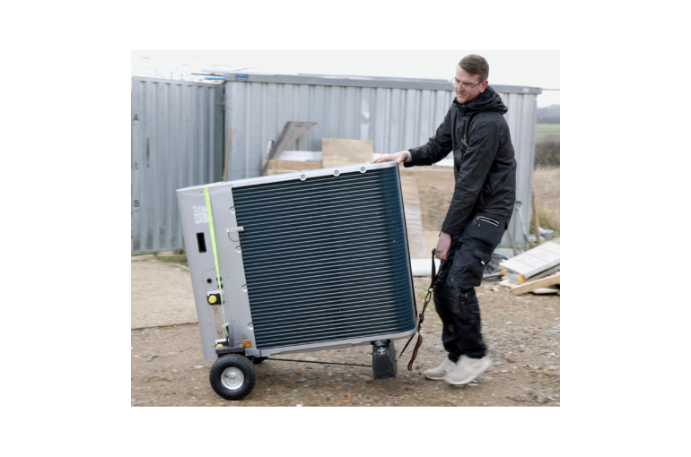 The Heat Pump Mover - designed to maneuver pumps around building or ...