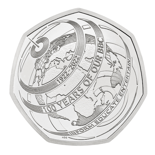 Your guide to the '100 Years of Our BBC' 50p coin - All About Coins