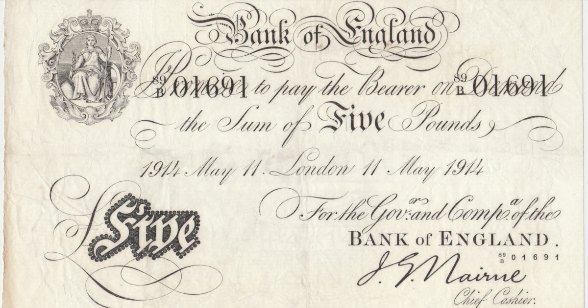 British Banknotes - your guide to English and Scottish banknotes - All ...