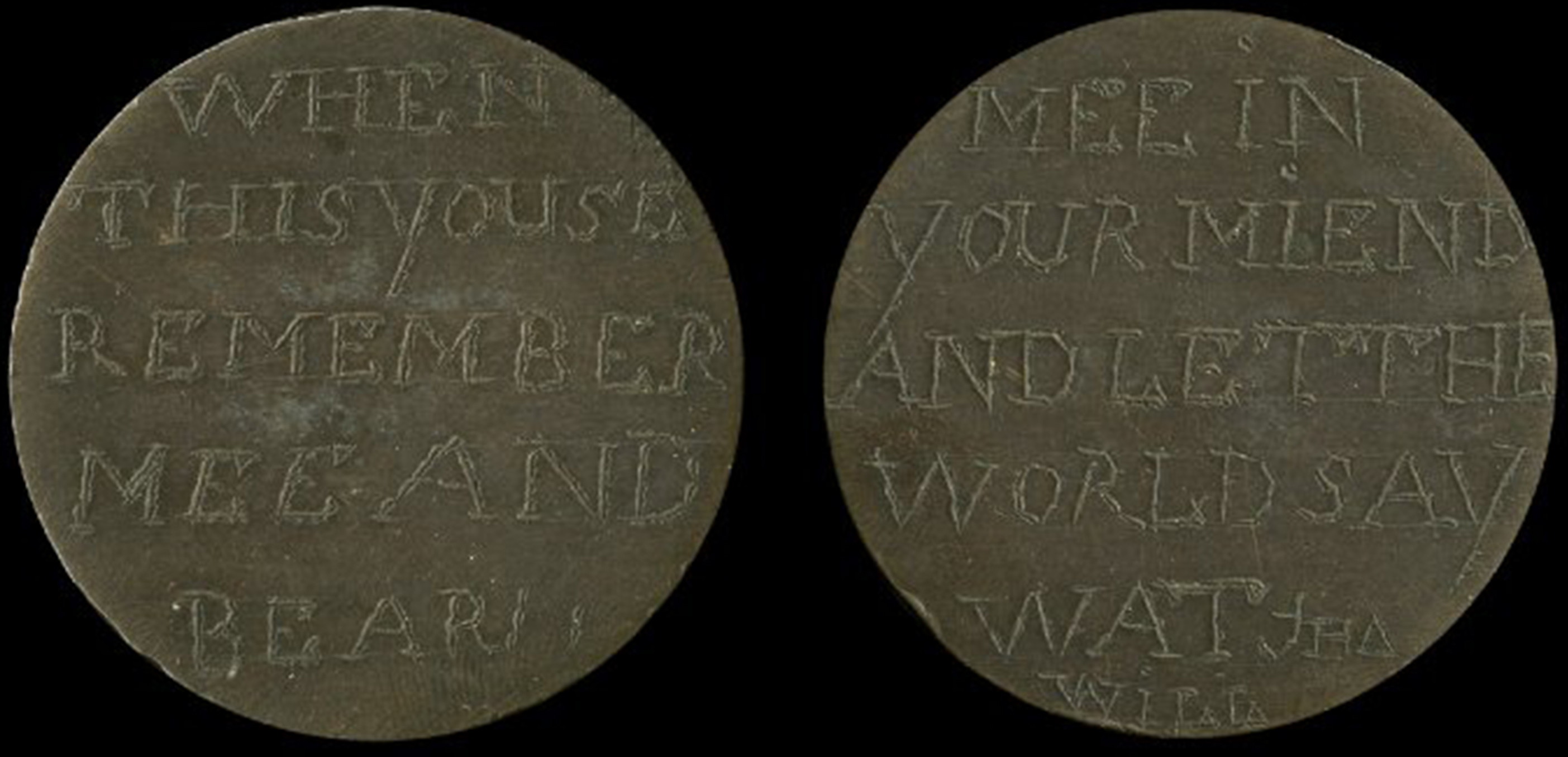 British Museum coins: Love tokens and engraved coins of 18th-century ...