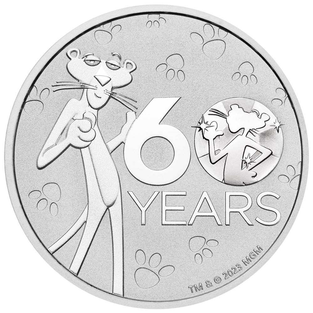 Coin marks Pink Panther anniversary - All About Coins