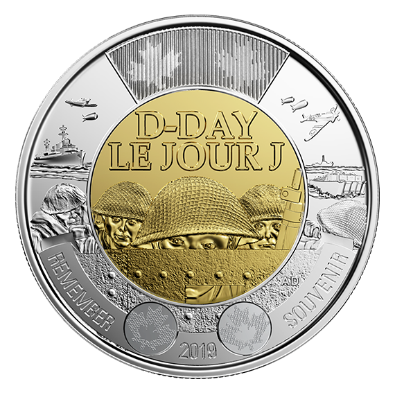 New D-Day anniversary coins from Royal Canadian Mint - All About Coins