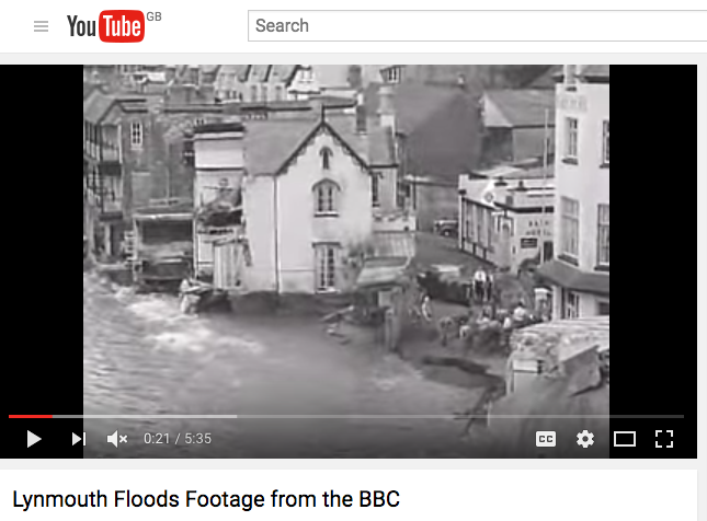 Lynmouth flood disaster - On this day in history - Family Tree