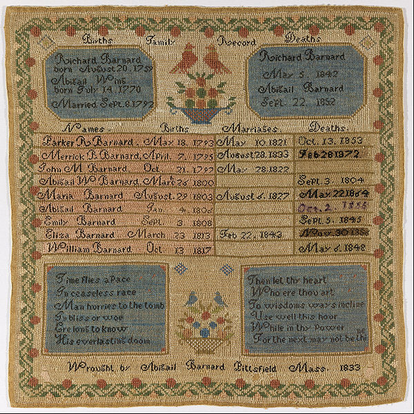 How to create a family history sampler - Family Tree