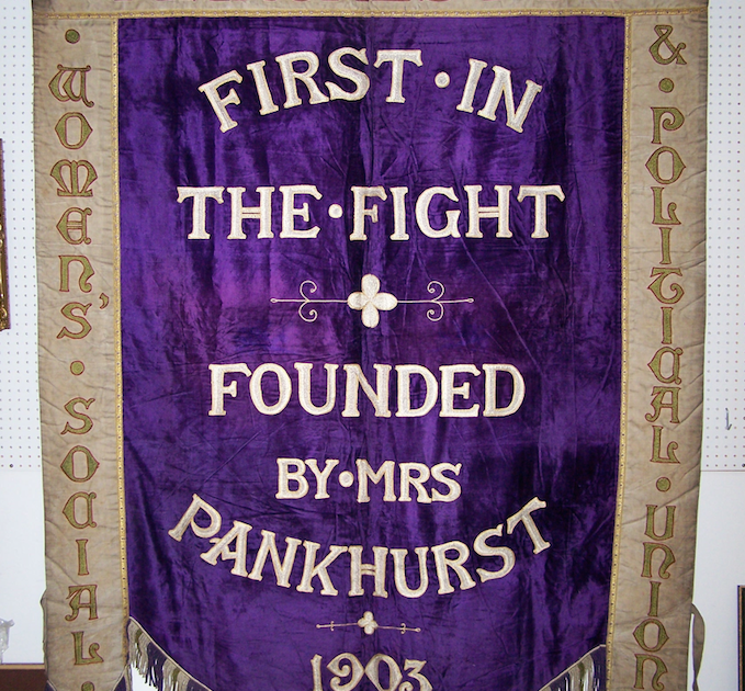 People's History Museum appeals to bring rare suffragette banner home ...