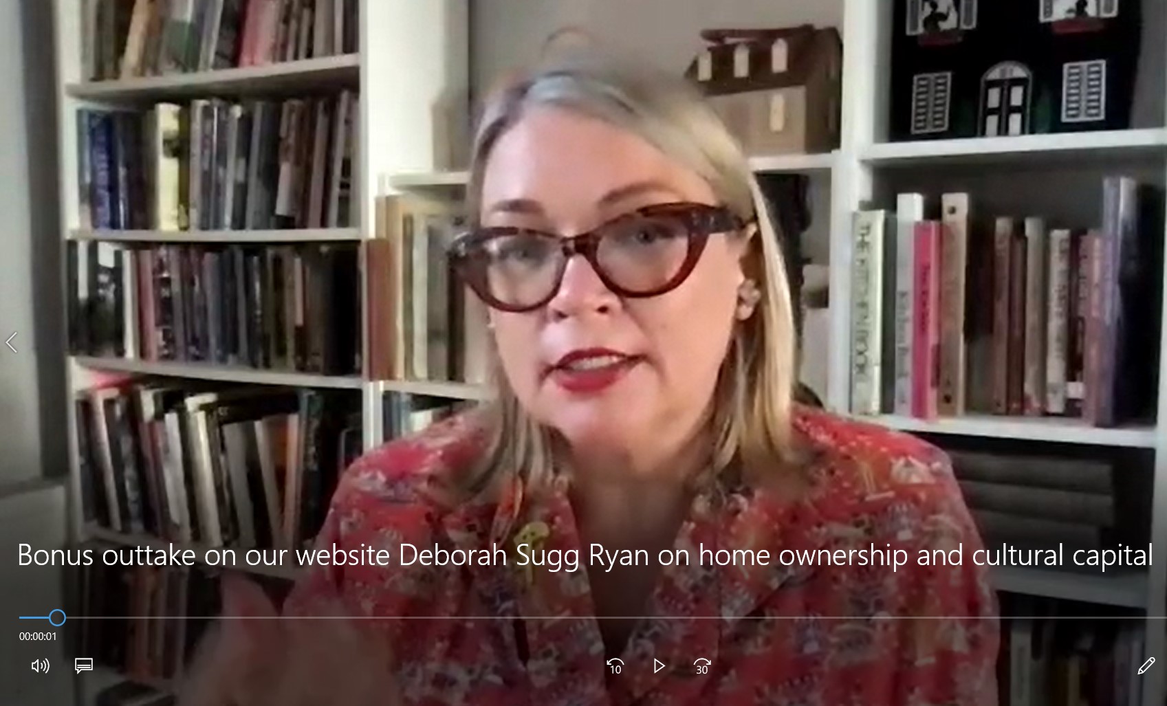 Professor Deborah Sugg Ryan on home ownerships, cultural capital & her ...