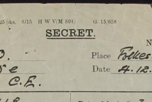 WW1 MI5 files now online - Family Tree