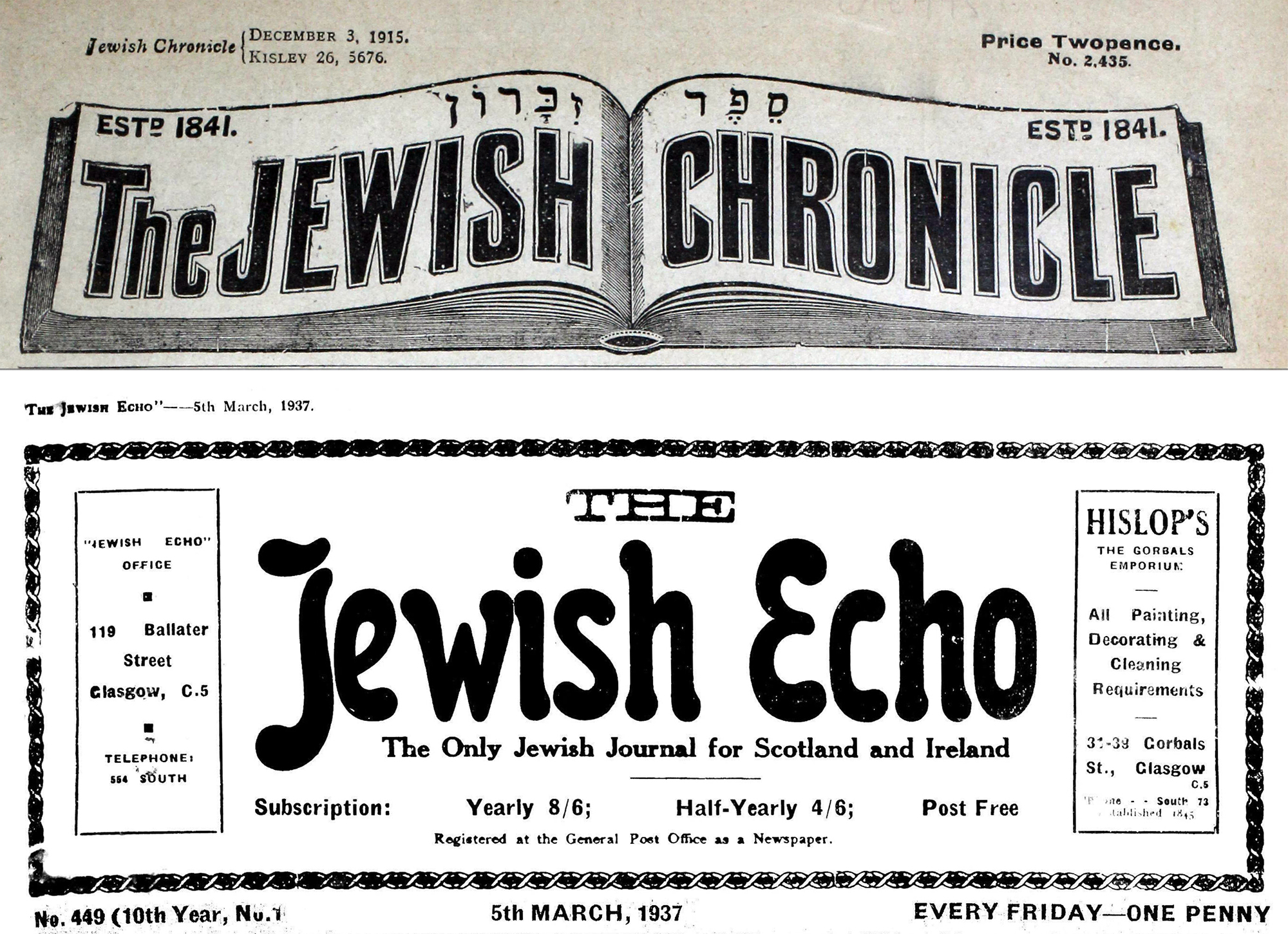New collection of wartime British Jewish newspapers released by ...