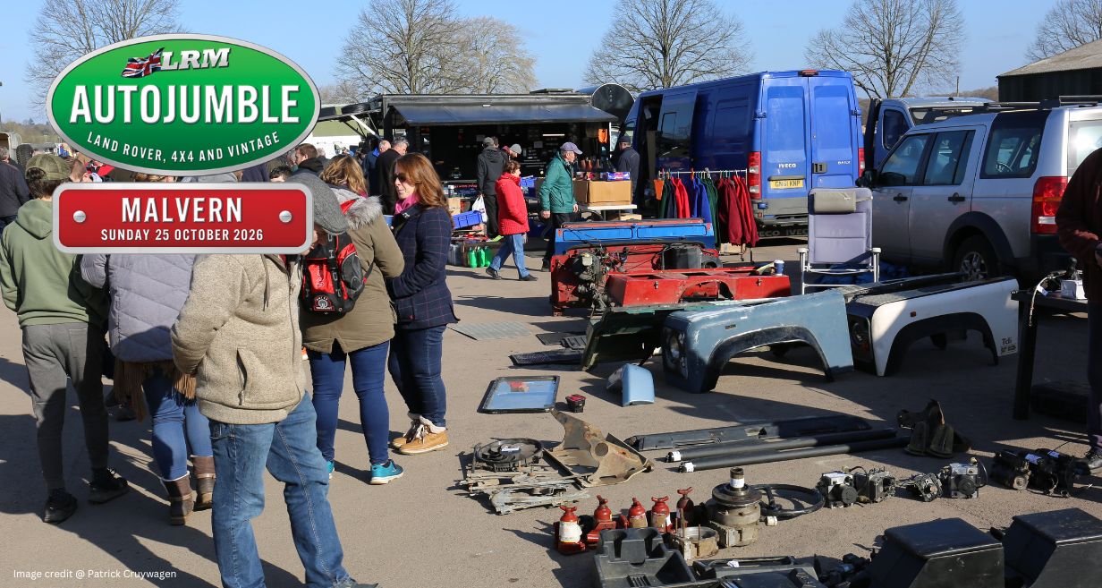 Land Rover, 4x4 and Autojumble - Malvern 25 October 2026 - Land Rover ...