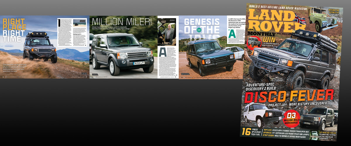 Land Rover Monthly Magazine