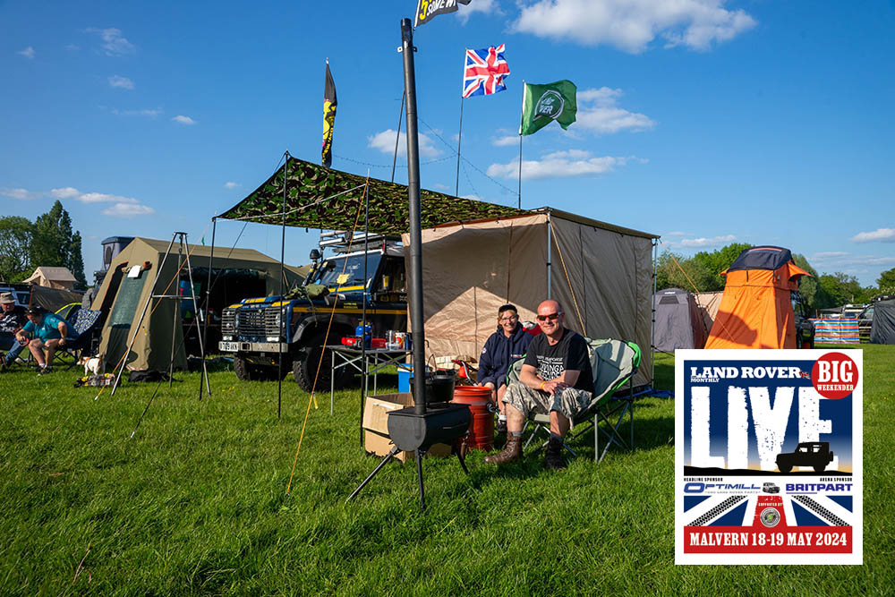 Camp out at LRM Live! - Land Rover Monthly