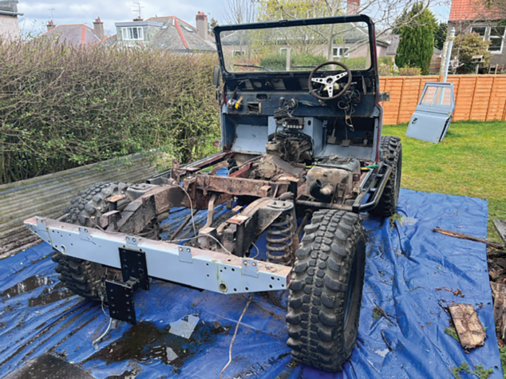 Work in progress: 1990 Defender 90 Pick-up - Land Rover Monthly