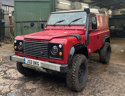 Work in Progress: 1991 Defender 90 - Land Rover Monthly