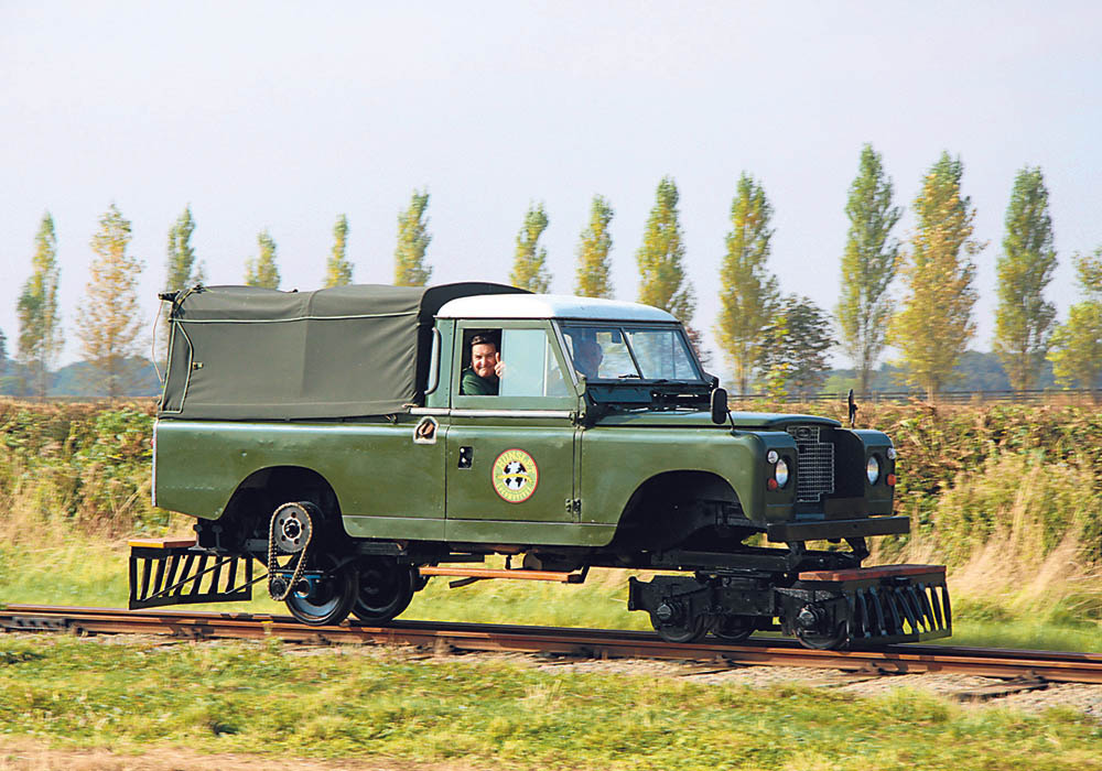 Land Rover and railways - Land Rover Monthly