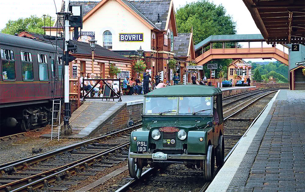 Land Rover and railways - Land Rover Monthly