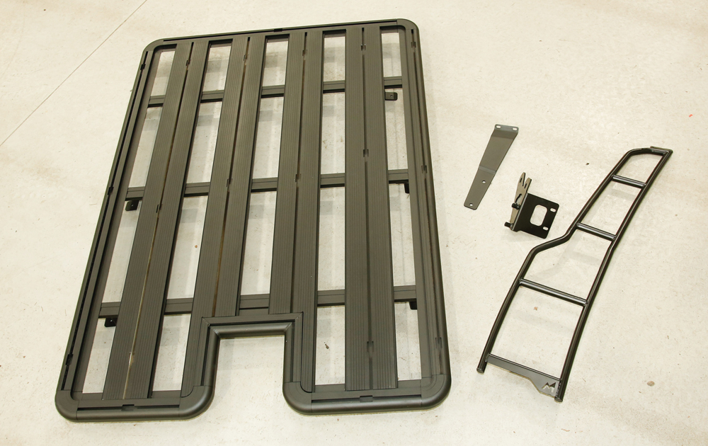 L663 Defender: Fit a Roof Rack and Ladder - Land Rover Monthly