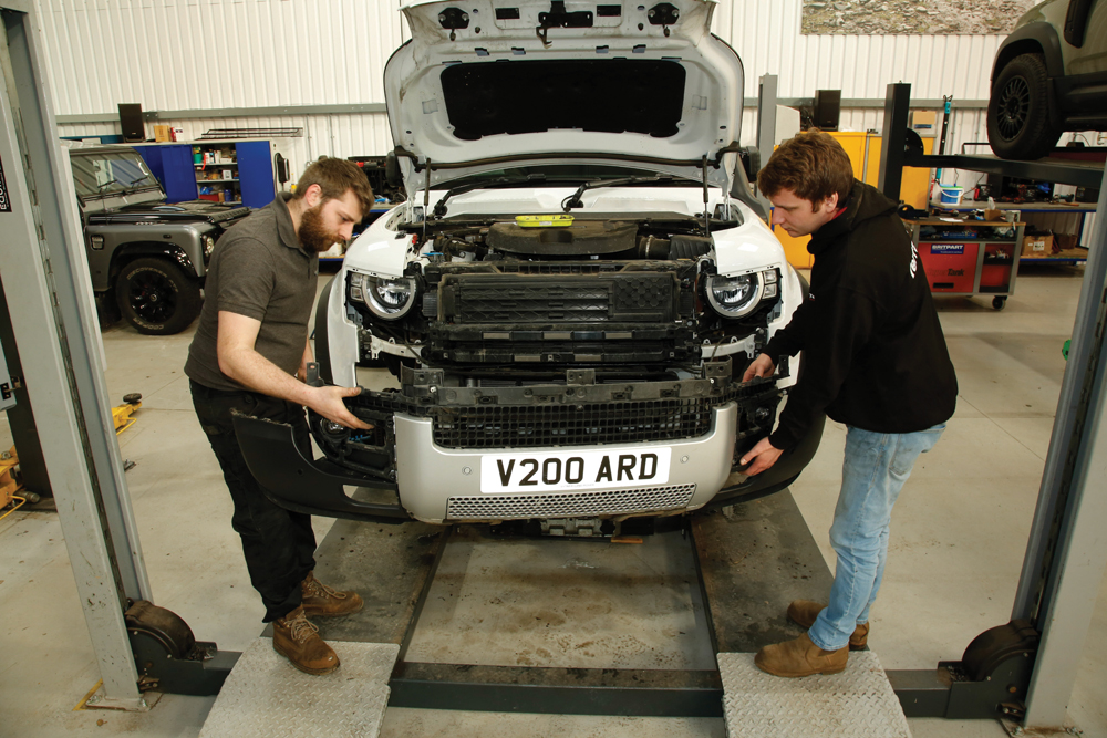 L663 Defender: Fit a discreet winch - Land Rover Monthly