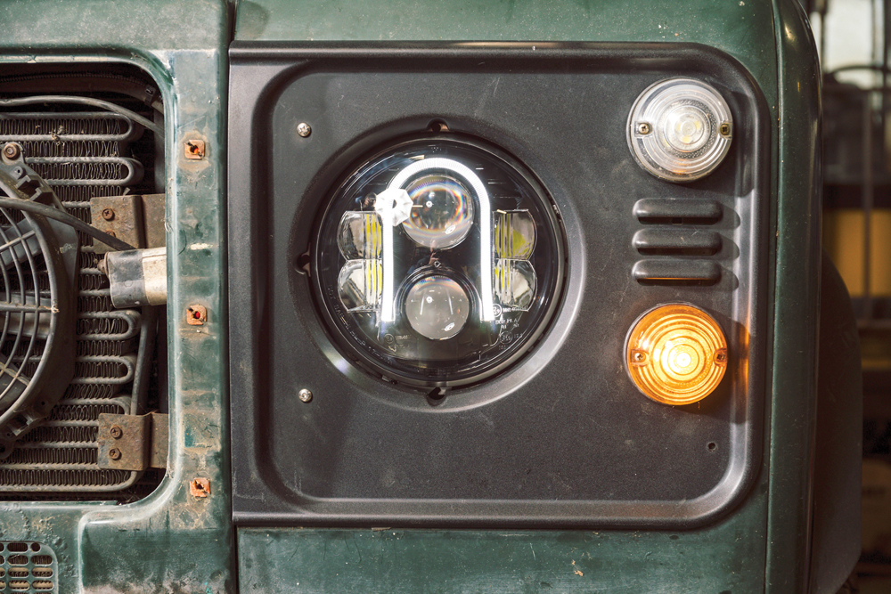 Defender headlamp LED upgrade - Land Rover Monthly
