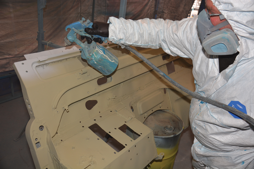 Project Defender part 7: Painting and fitting the bulkhead - Land Rover ...