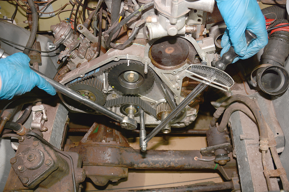 Repair a damaged Timing Belt Housing - Land Rover Monthly