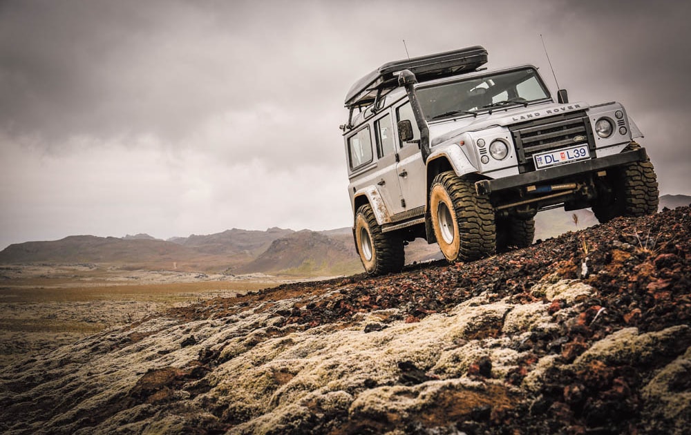 Into thin air: Driving up a Glacier in Iceland - Land Rover Monthly