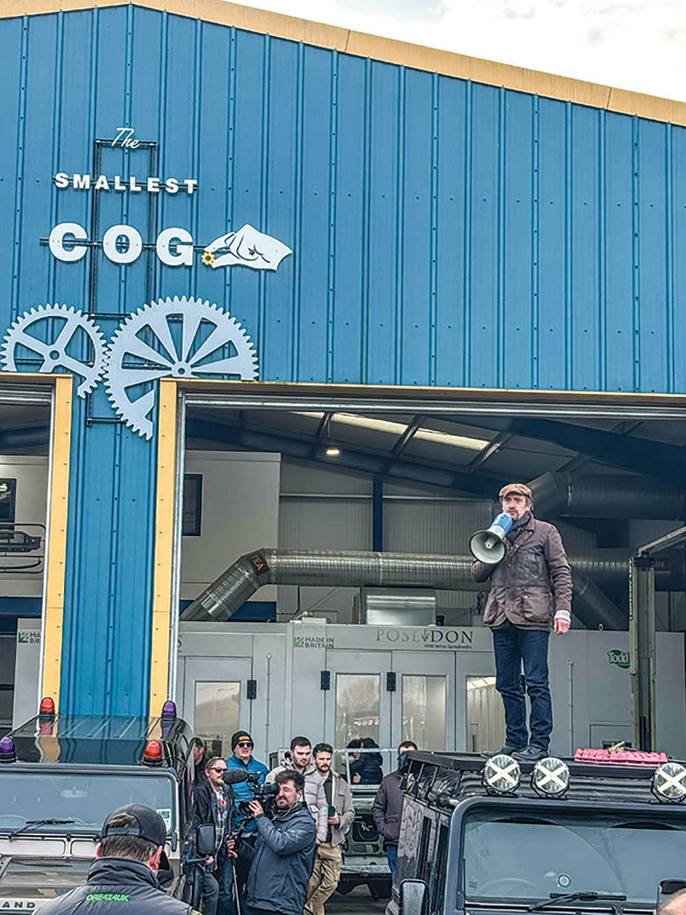 Big Land Rover love at The Smallest Cog - Land Rover Monthly