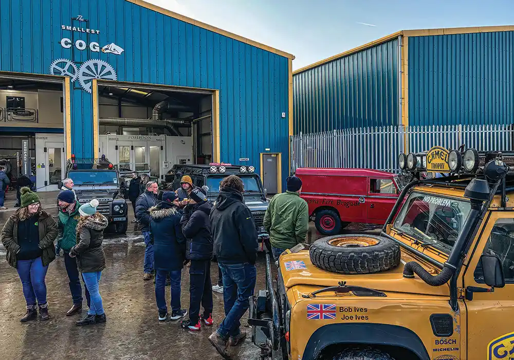 Big Land Rover love at The Smallest Cog - Land Rover Monthly
