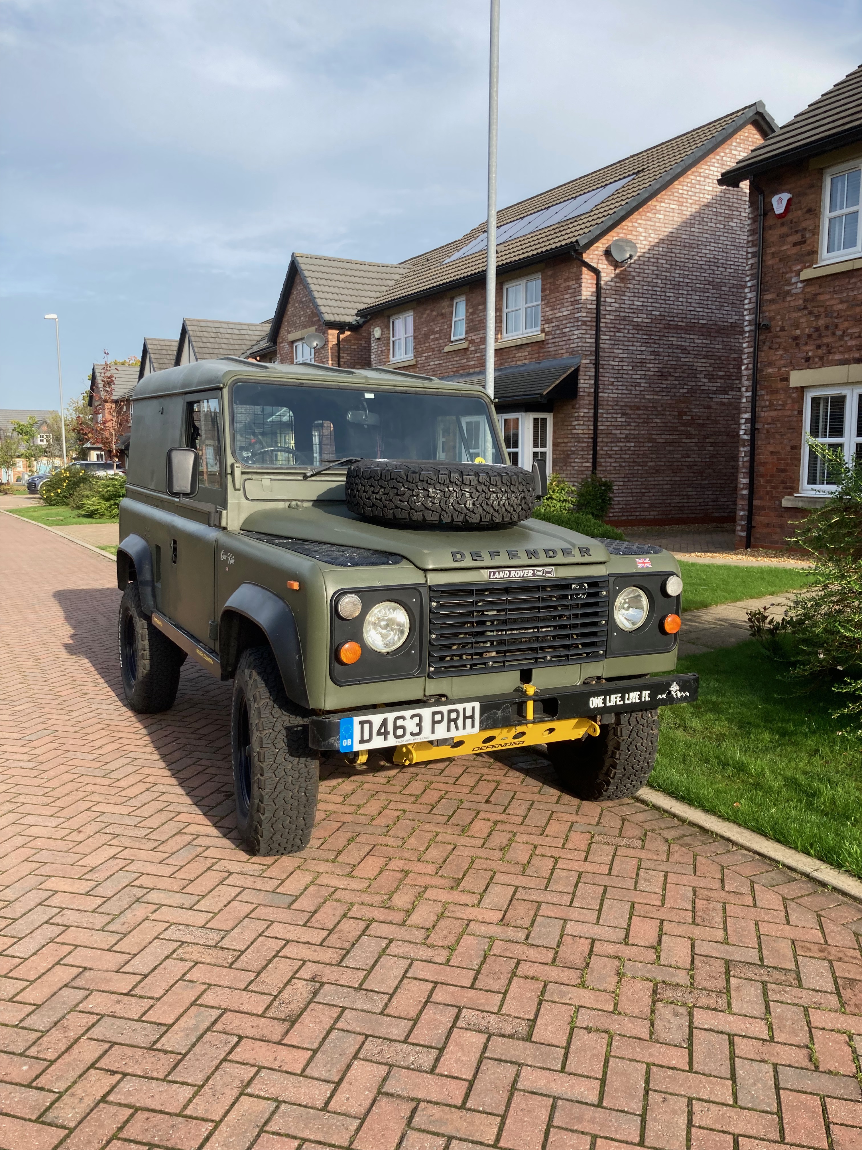 1986 Ex-MOD Ninety - Land Rover Monthly