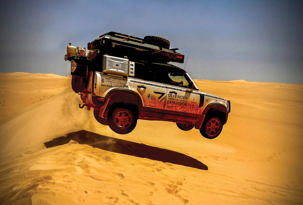 Charge of the New Defender - Land Rover Monthly