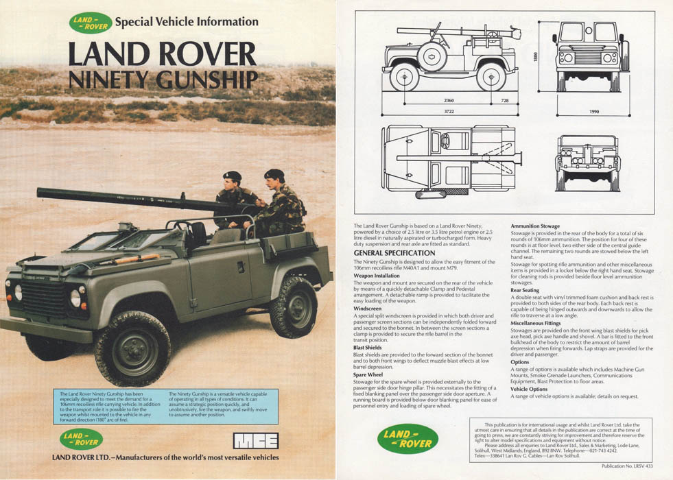 Dunsfold's Ninety Gunship - Land Rover Monthly