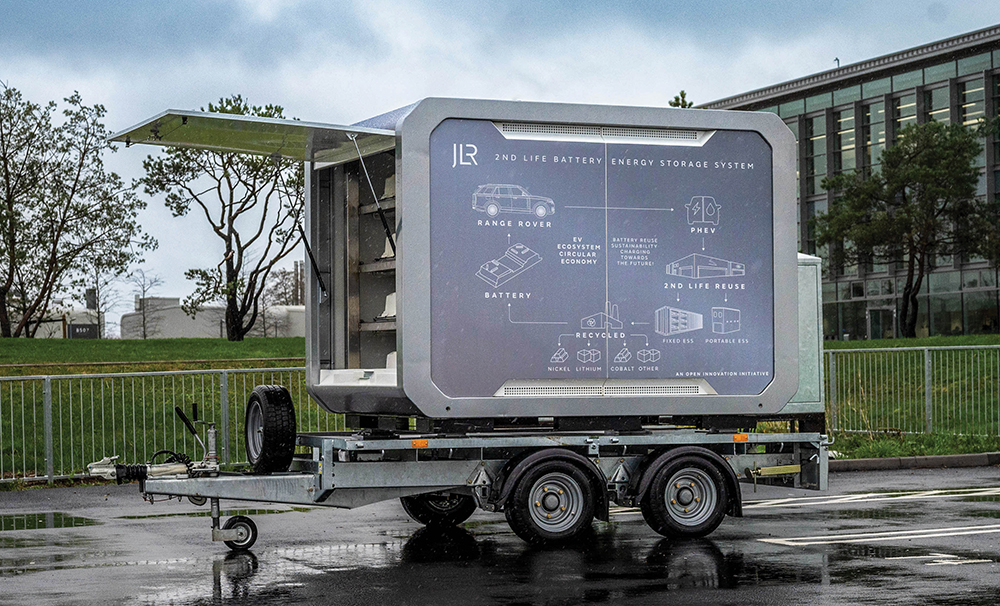 JLR gives fresh purpose to used EV batteries - Land Rover Monthly