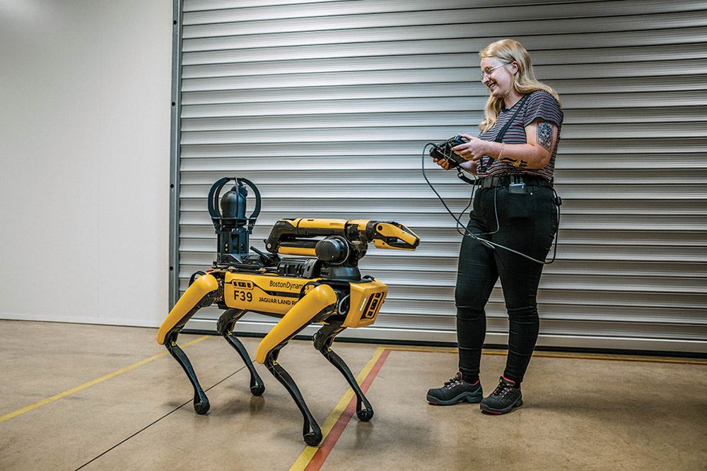 Rover the Robo Dog - Land Rover Monthly