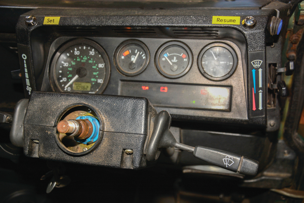 Fit a cruise control to your Defender - Land Rover Monthly