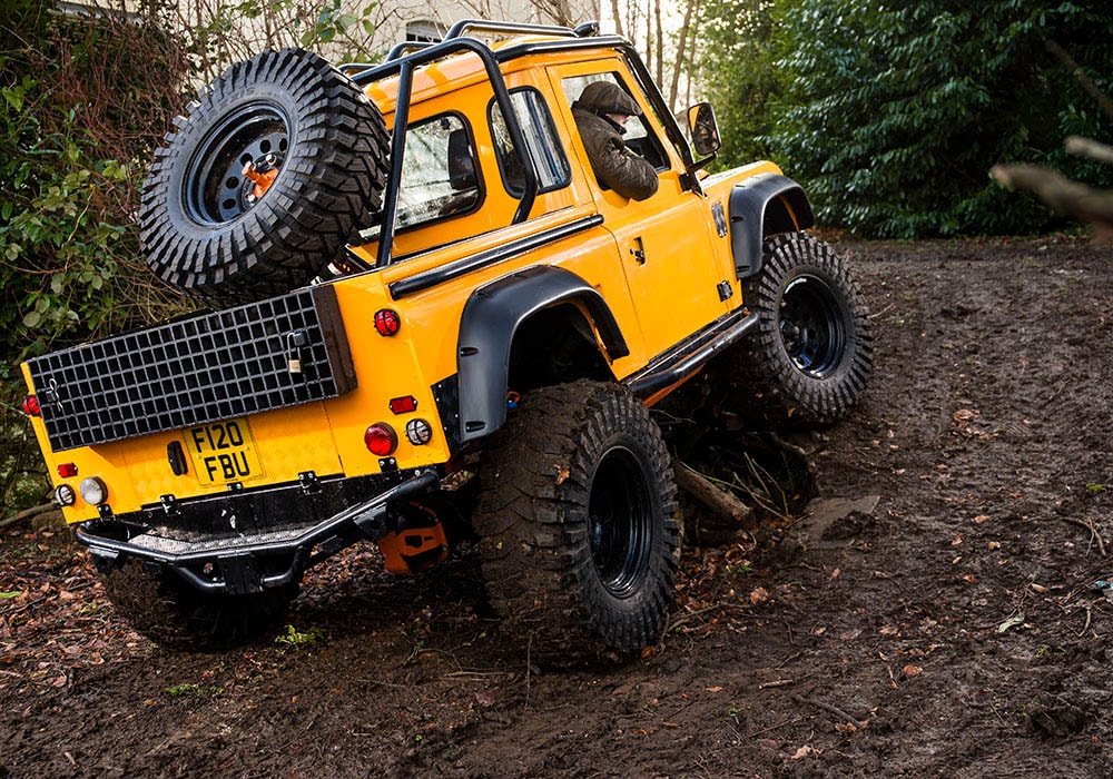 Modified Defender Ninety pick-up - Land Rover Monthly