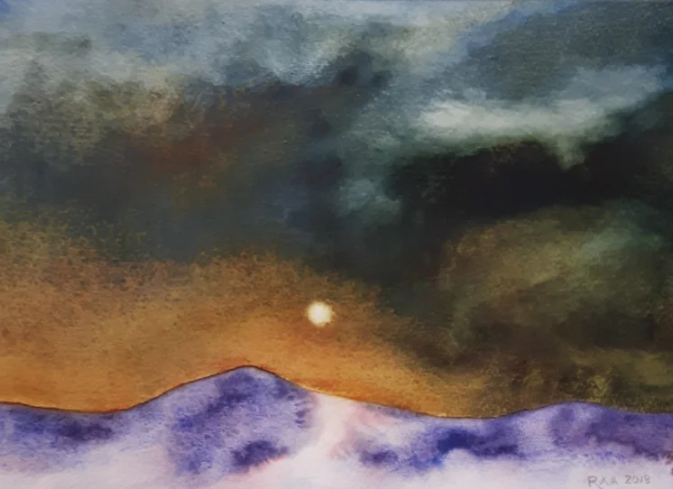 Skyscapes in watercolour with Robert Austin