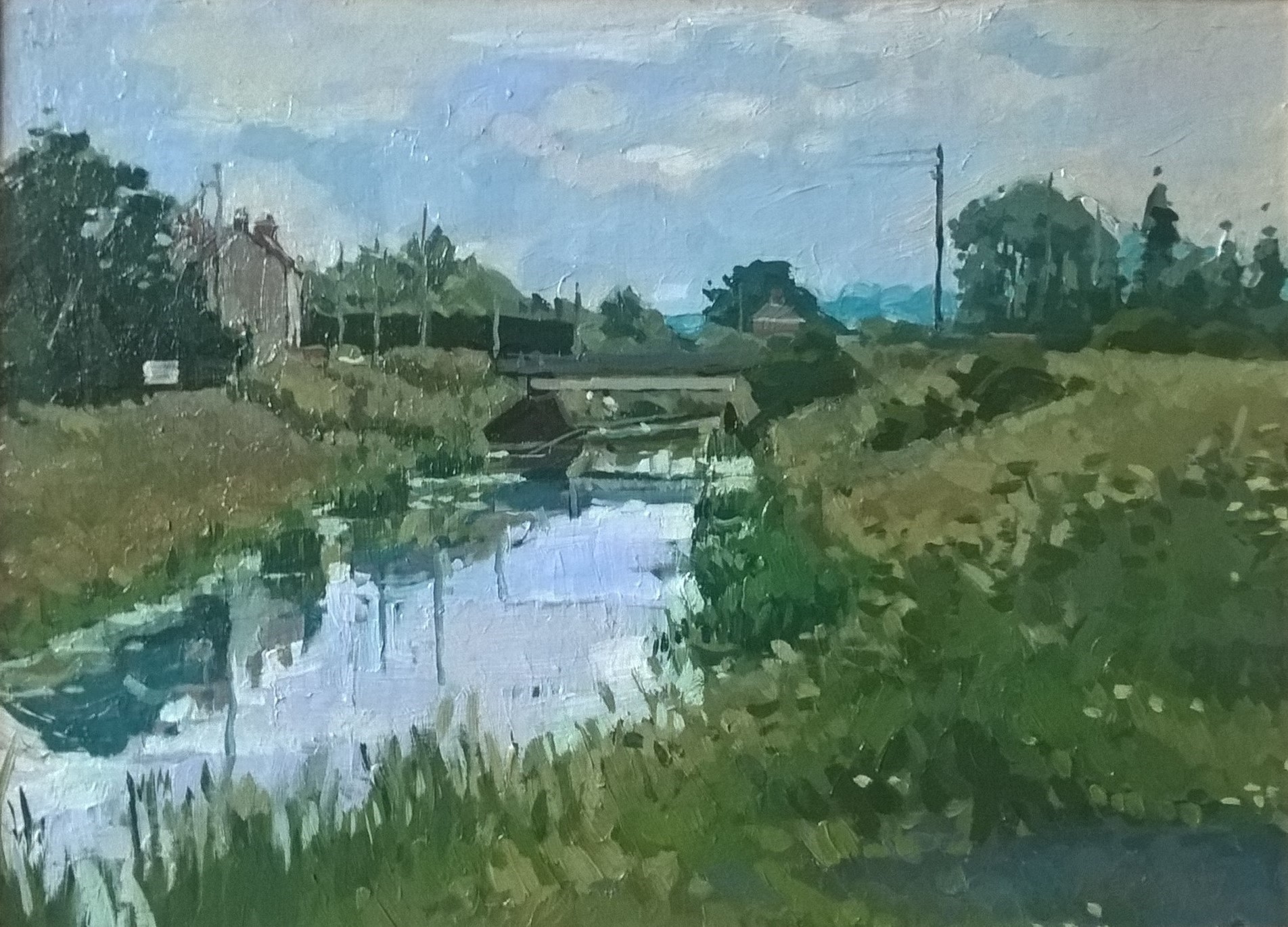 Tetney Lock, Lincs. by Geoffrey Humphreys