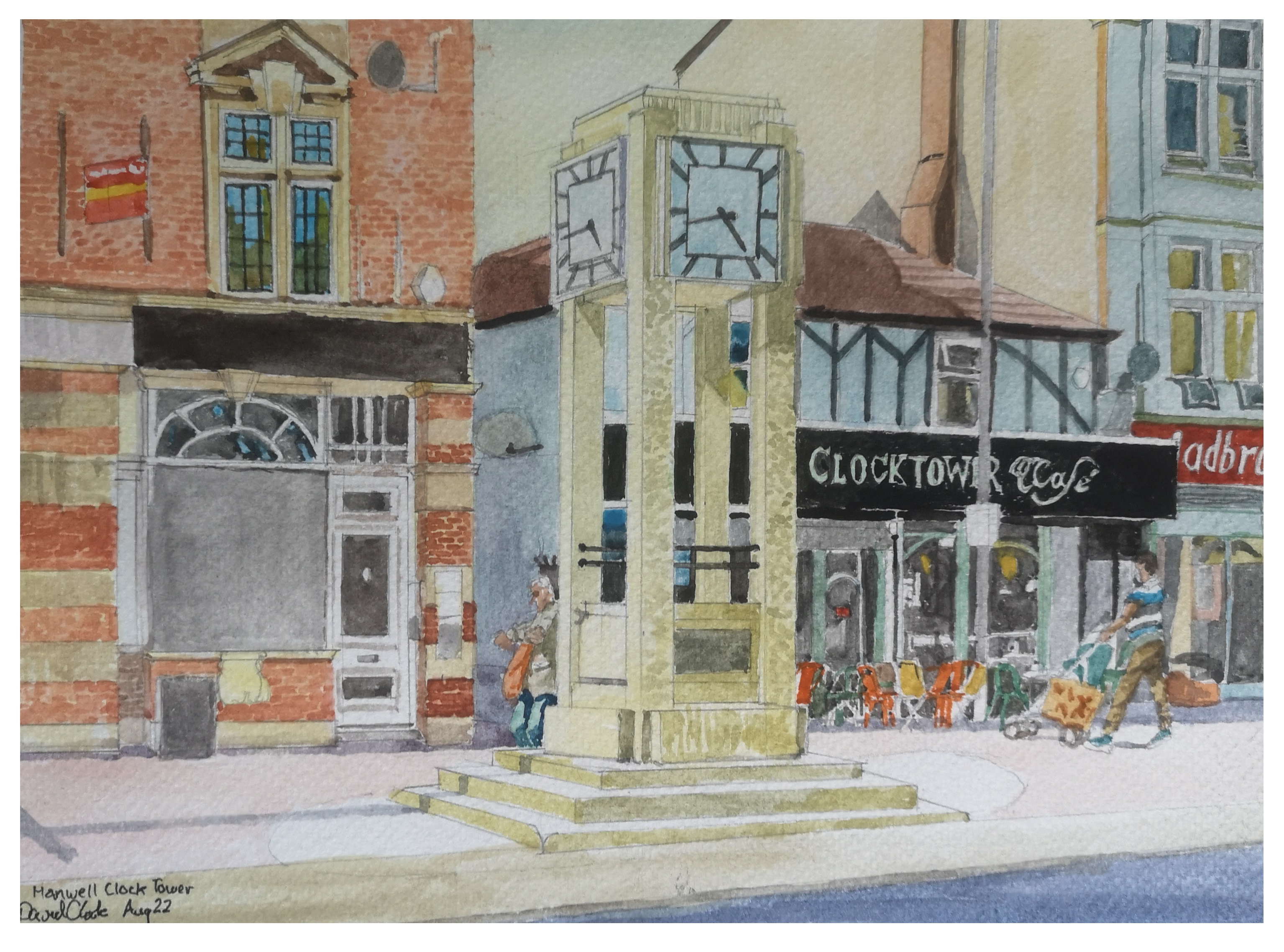 Hanwell Coronation Clock Tower by David Clark