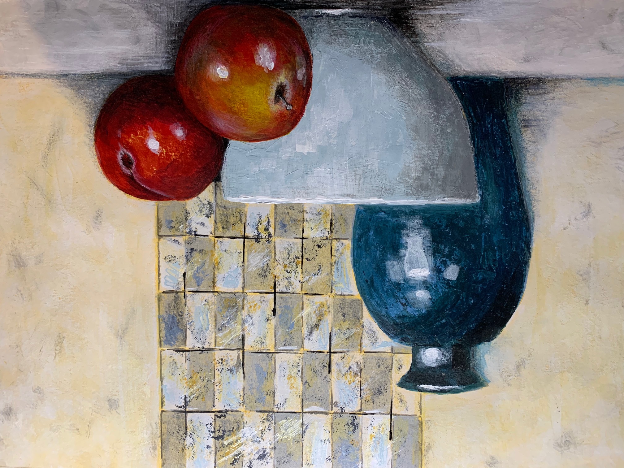 Rustic Still Life Composition by Cathy Hunter