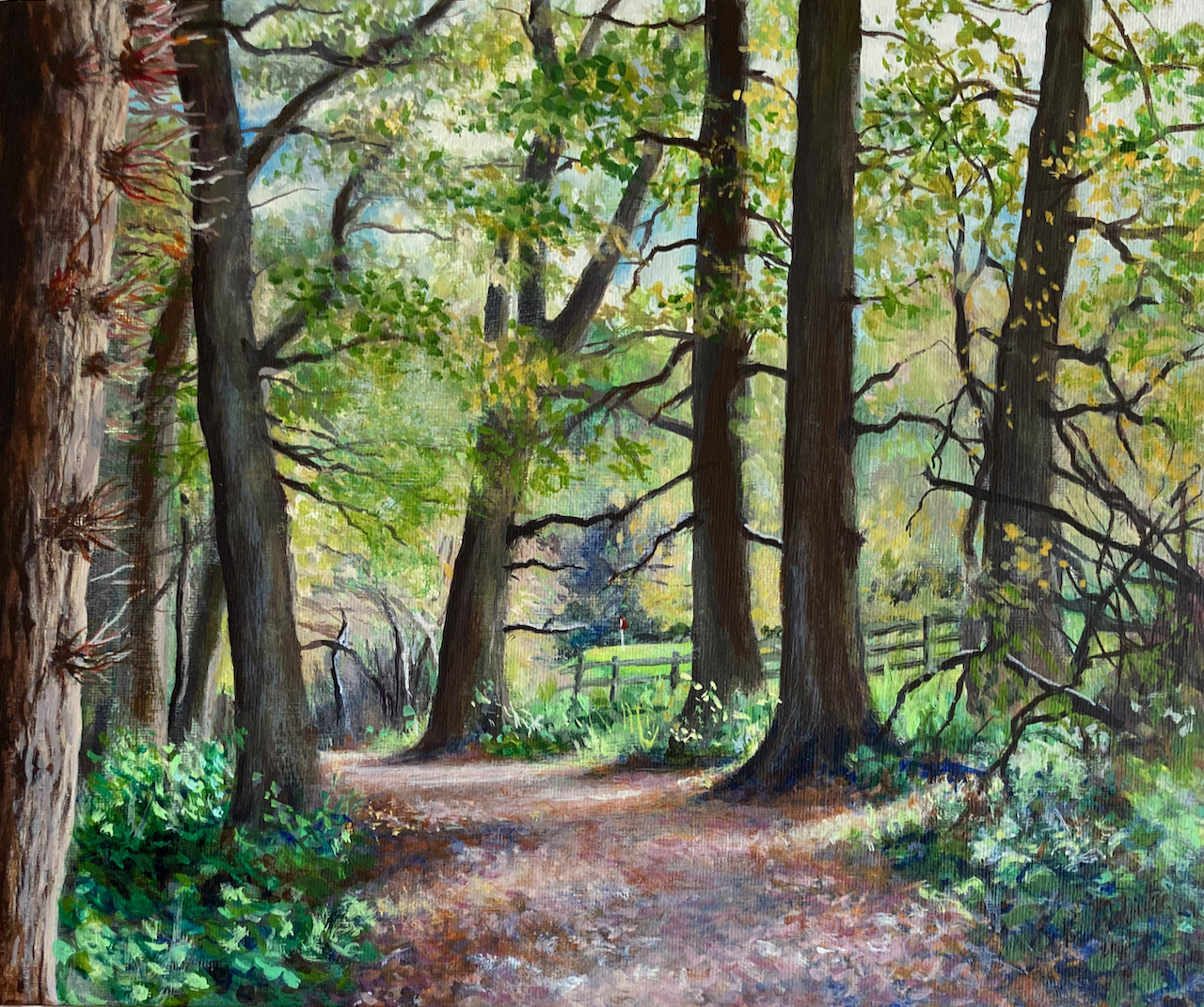 The Track to edith Weston by Keith Aldridge