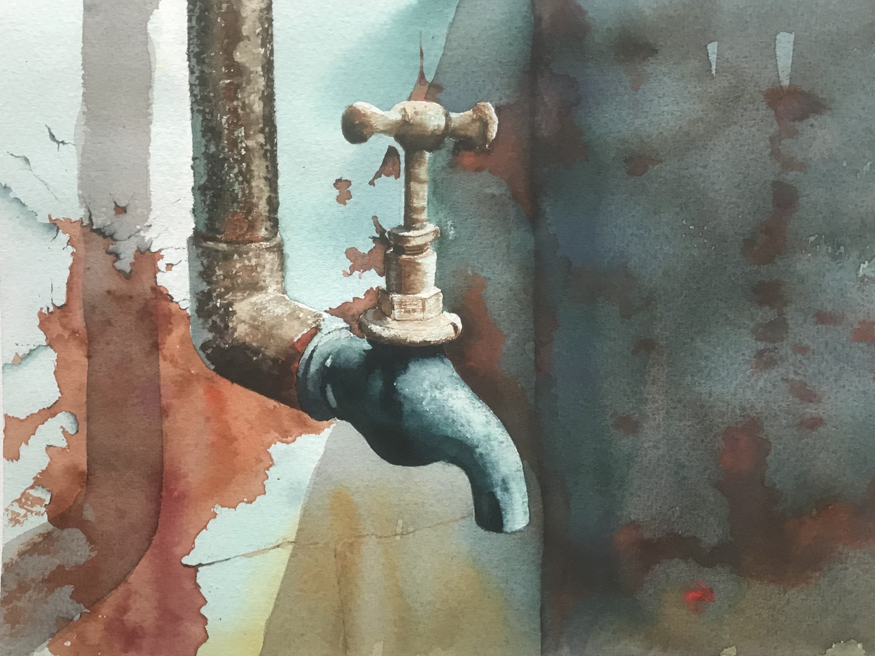 Rusty Tap by Brian Ward