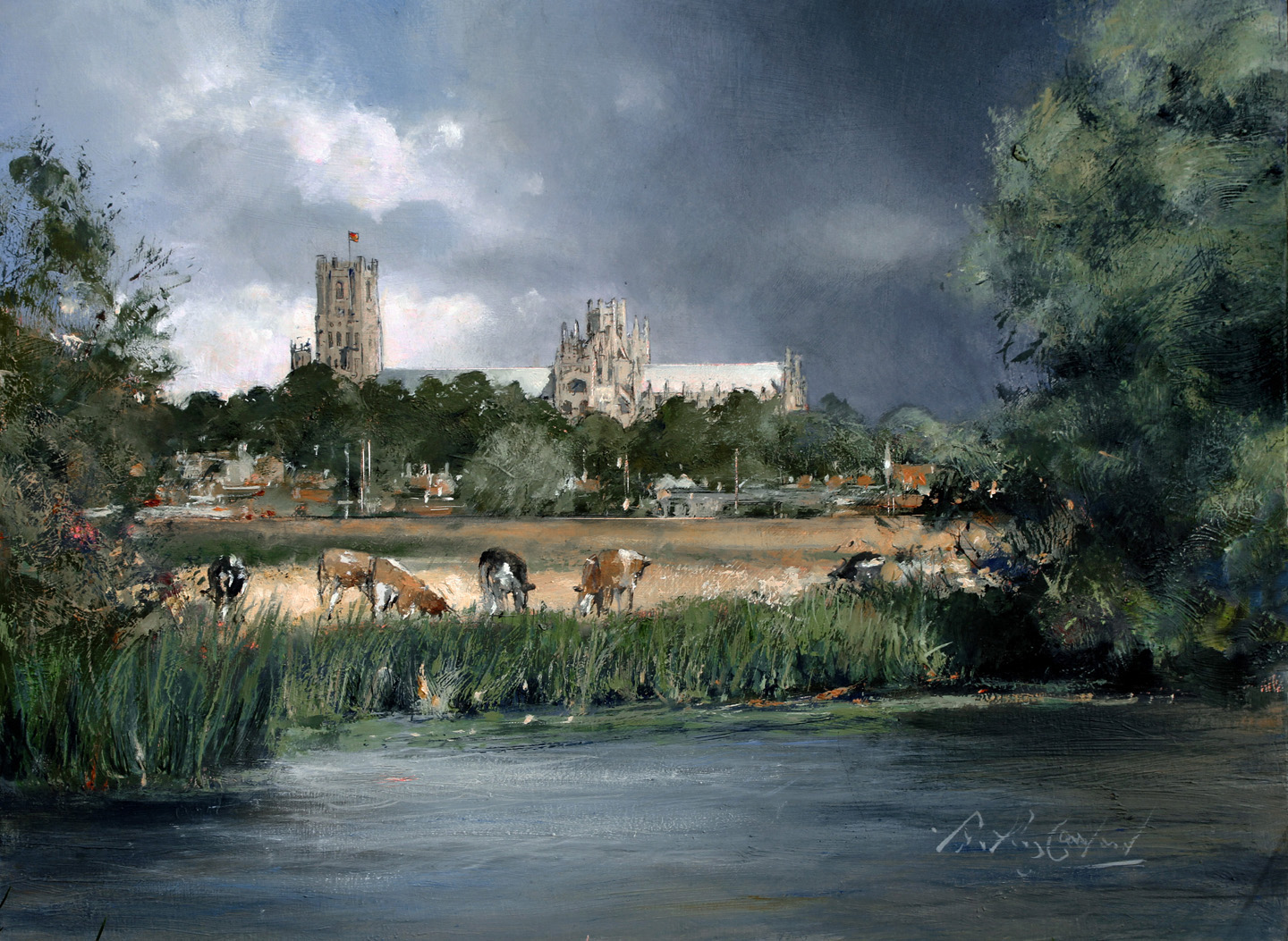 Ely Cathedral by Anthony Cowland