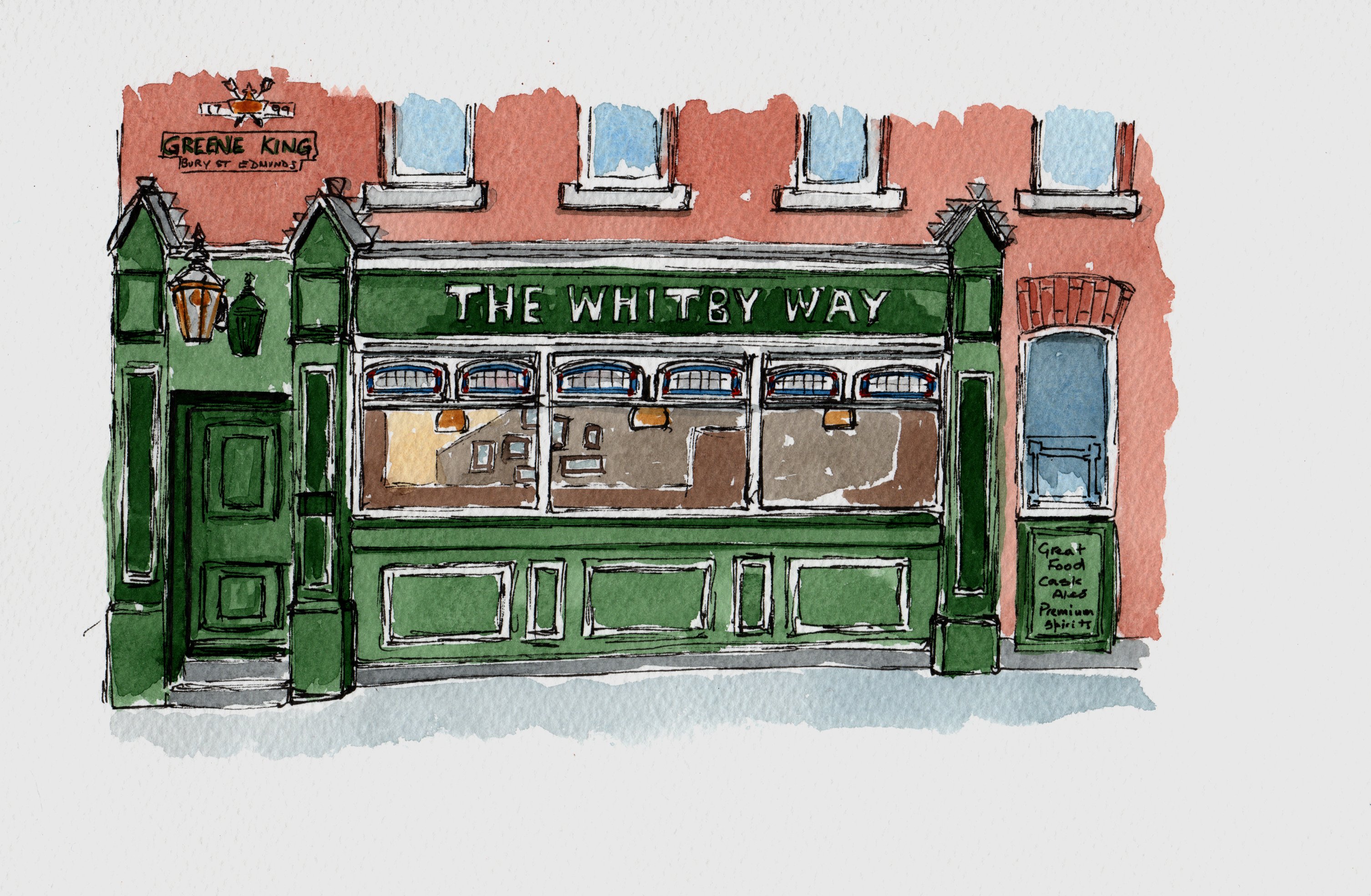 The Whitby Way Public House in Whitby, North Yorkshire by Malcolm ...