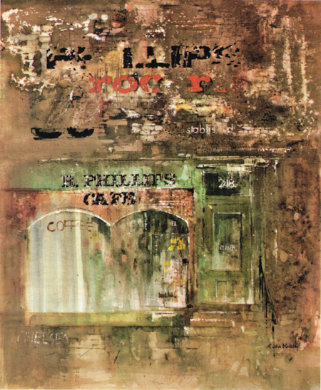 Landscape Textures in Watercolour by John Blockley