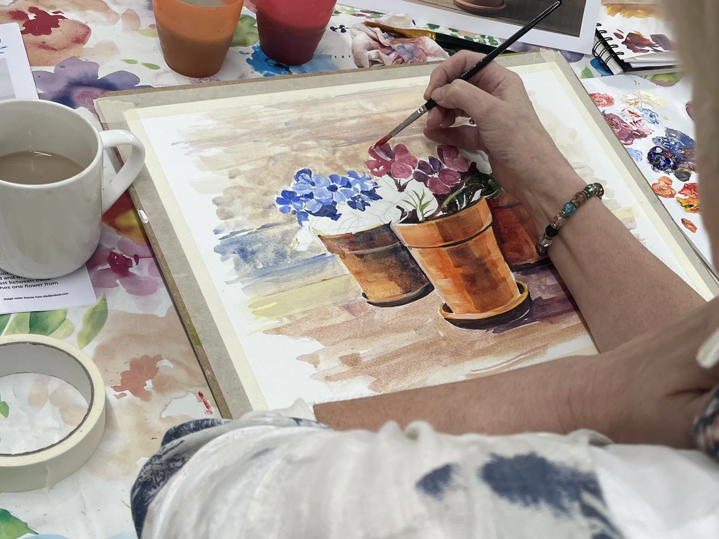 The Seasons Art Class - local adult art classes near you!