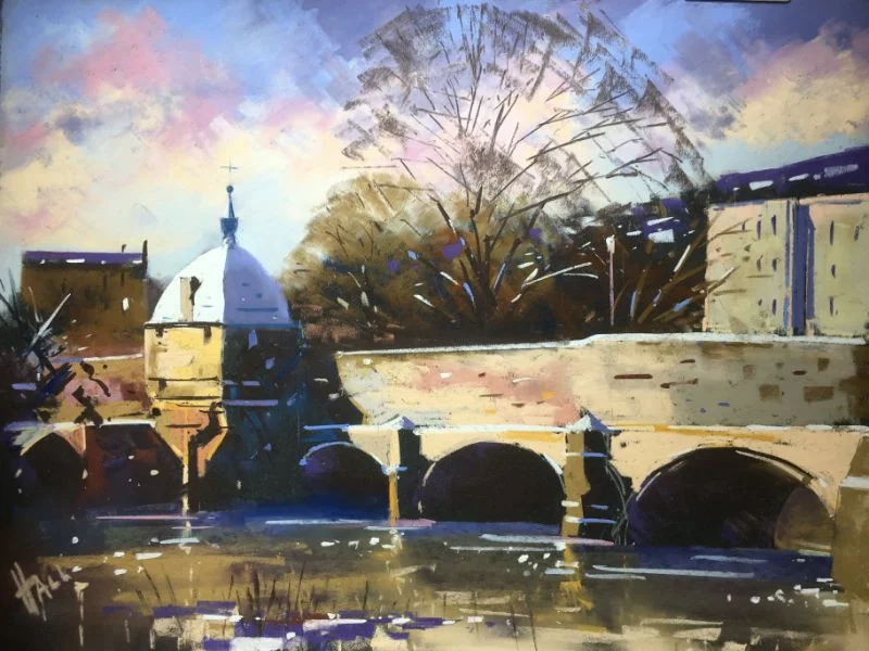 How to paint architectural subjects in pastel